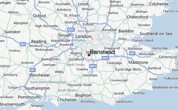 Prévisions météo pour Banstead