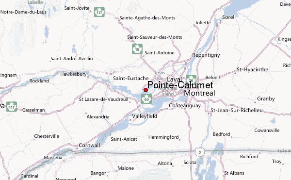 Prévisions météo pour Pointe-Calumet