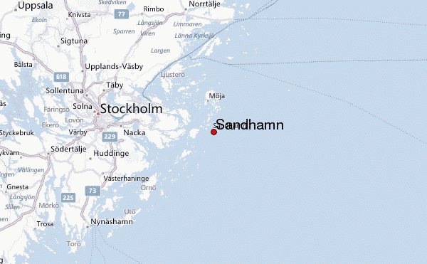 Prévisions météo pour Sandhamn